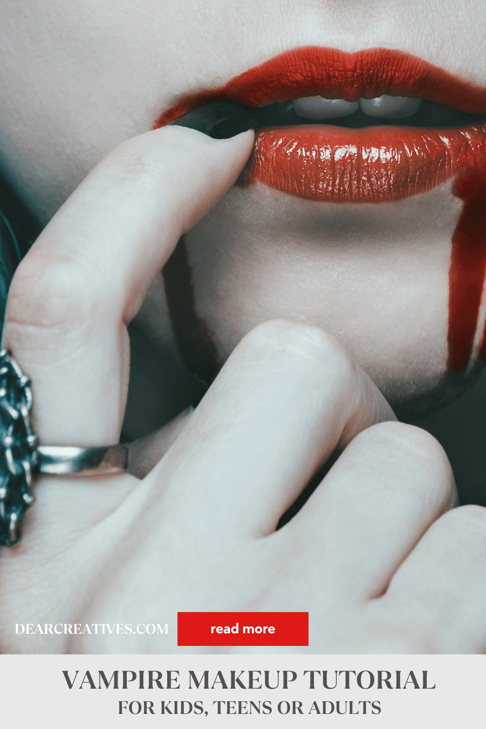 Vampire Makeup Tutorial Easy Vampire Makeup Tutorials Dear Creatives