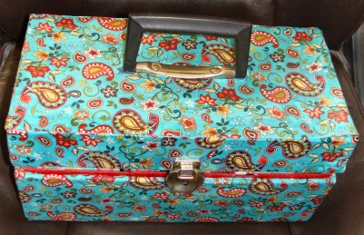 DIY Vintage Case With Fabric {tutorial} Dear Creatives