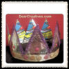 #Crafting Homemade Crowns From Recycled Capri Sun Pouches - Dear Creatives