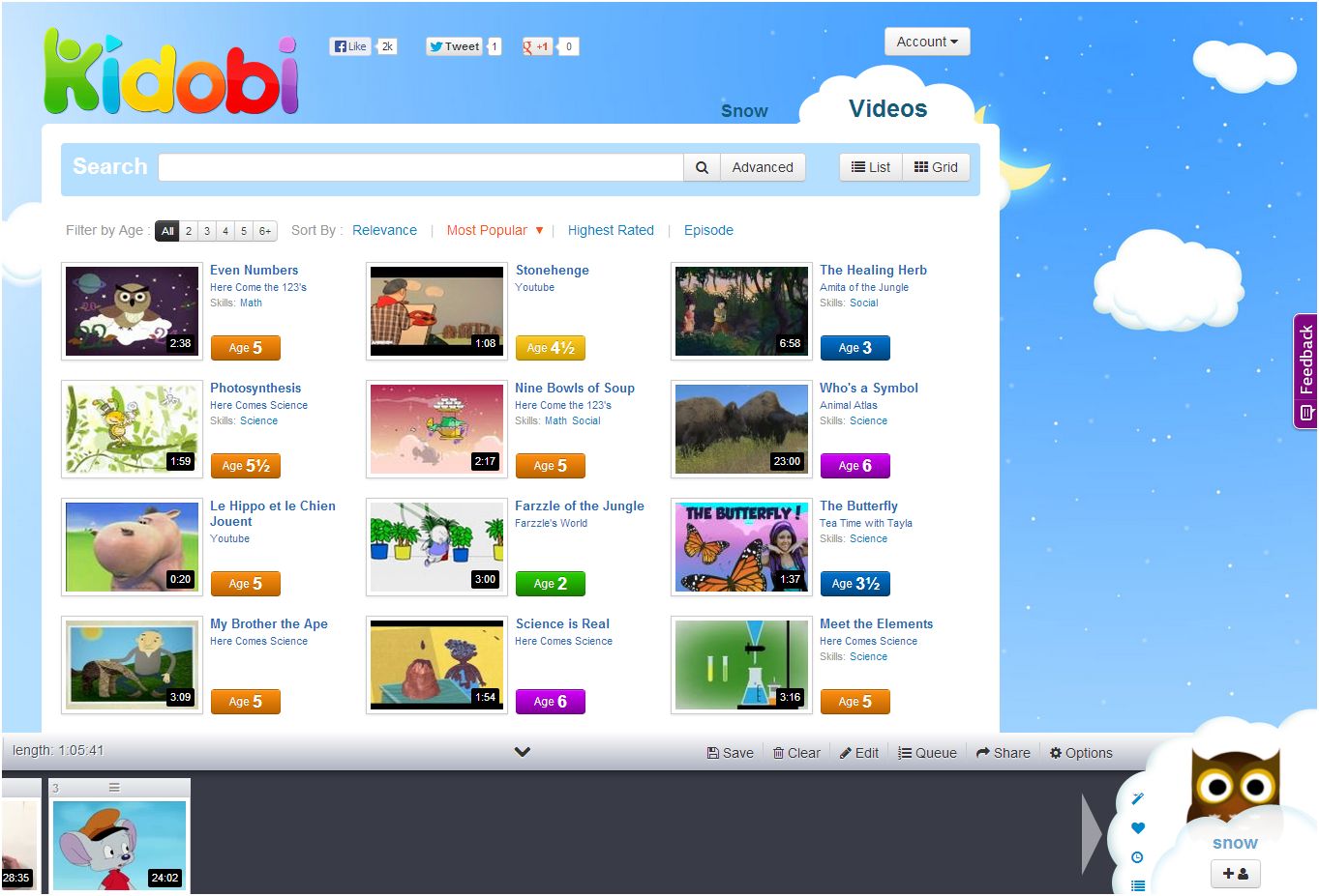 Kidobi Children's Educational Online Videos & App : Review Dear Creatives