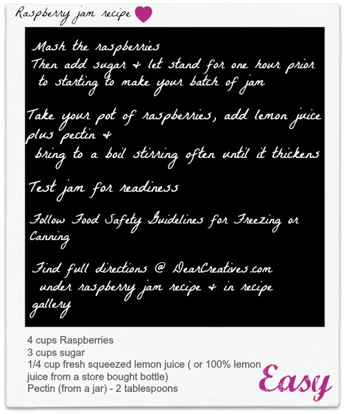 Deliciously Simple #Recipe for Freezing or Canning Raspberries Dear ...