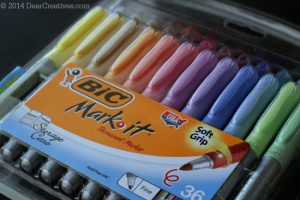 BIC Mark-It™ Challenge and #BICMerryMarking Project #RambunctiousRed # ...