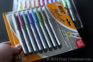 BIC Mark-It™ Challenge and #BICMerryMarking Project #RambunctiousRed # ...