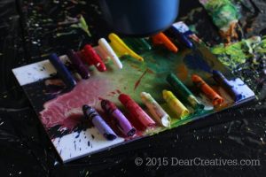 Crayola MeltDown Art Kit T-Shirt DIY + How to Use MeltDown Art Kits
