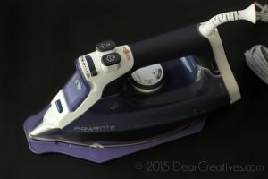 Easy Sewing Project : Banner DIY And Rowenta Iron Review