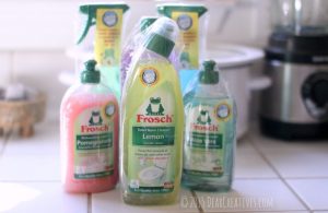 Organic Cleaning Tips with Frosch "Green" Cleaning Products Review