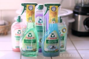 Organic Cleaning Tips with Frosch "Green" Cleaning Products Review