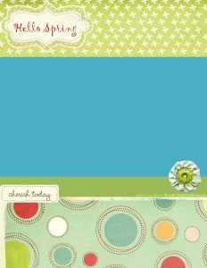Easter Printable And Spring Printable - DearCreatives.com