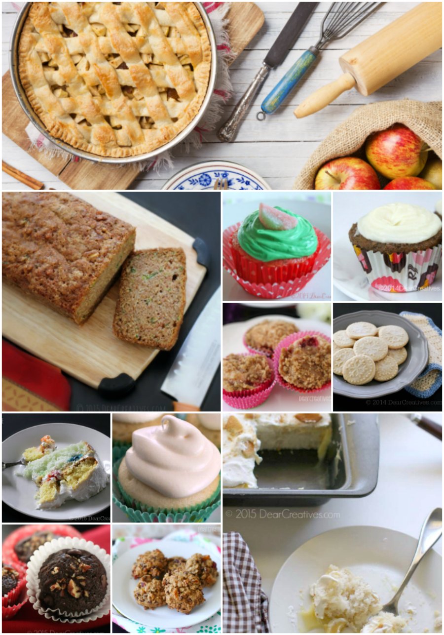 Easy Baking Recipes - Baking Index DearCreatives.com