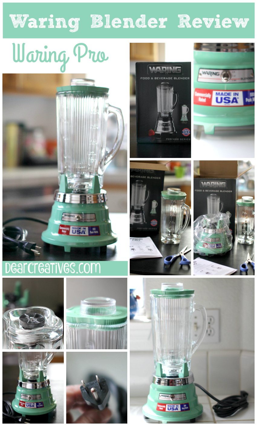 Berry Smoothie Recipe + Waring Pro Blender Review DearCreatives.com