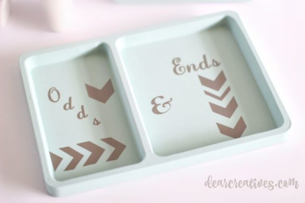 DIY Craft Projects That Anyone Can Do! Catch All Tray & Wall Plaque