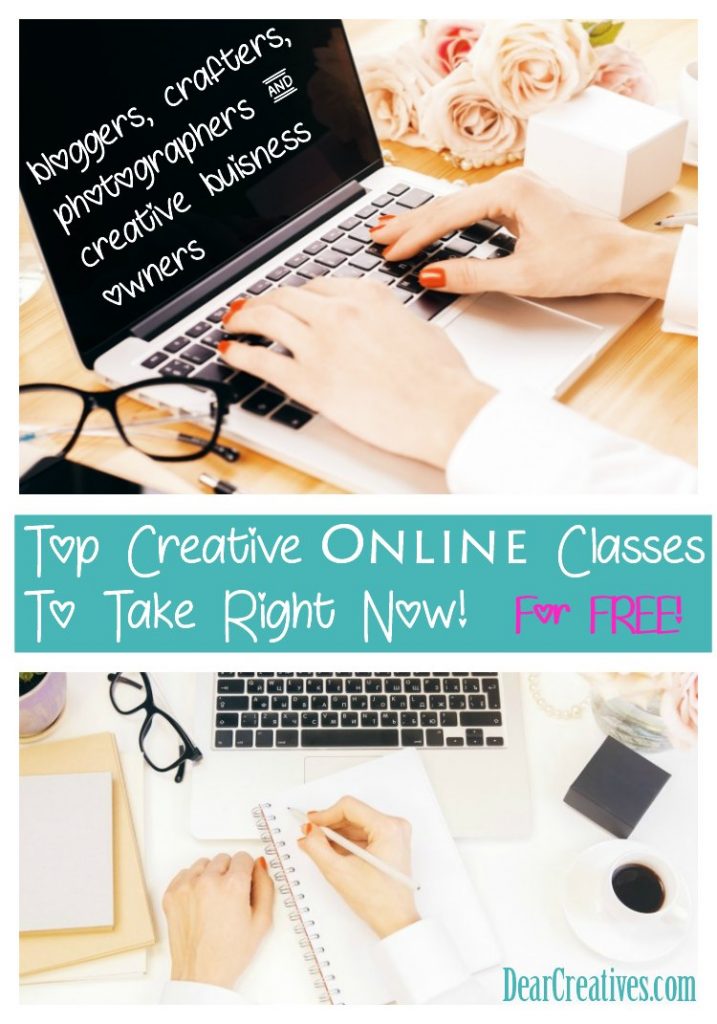 Free Online Creative Classes To Take Right Now!