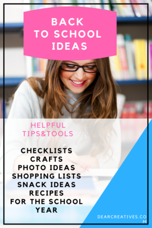 Back to School - Ideas to Make Your School Year Easier