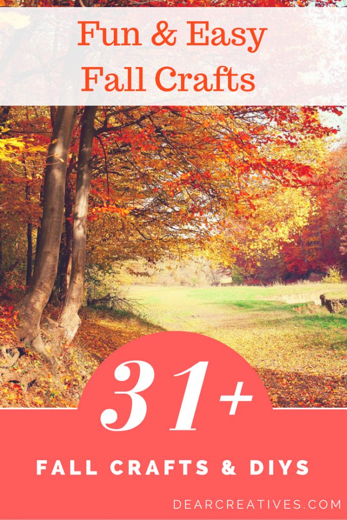 Fall Craft Ideas - Fun and Easy Fall DIYs and Fall Crafts to Make