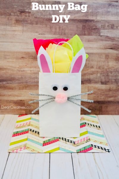 Bunny Bag DIY Use It For Easter, Birthdays Or Kids Craft Dear Creatives