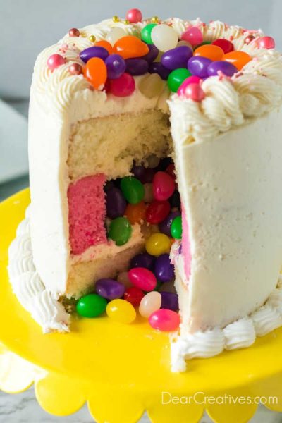 Pinata Cake - How To Make A Pinata Cake Dear Creatives