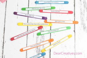 Kids Activity Jar DIY + Summer Bucket List - Dear Creatives