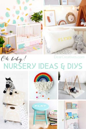 Nursery Room Ideas + Baby DIYs Dear Creatives