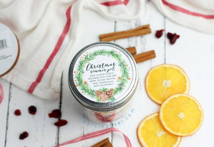 DIY Stove Top Potpourri With Free Printable Label Dear Creatives