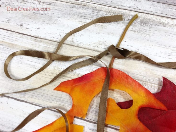 How To Make A Simple Fall Banner Dear Creatives