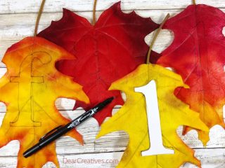 How To Make A Simple Fall Banner Dear Creatives