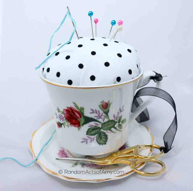 "Tea Cup Pin Cushions" To Make Dear Creatives