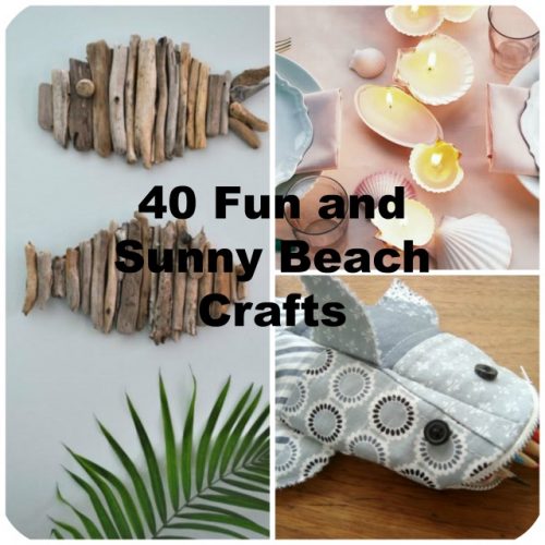 Beach Crafts For The Family To Make! DearCreatives.com