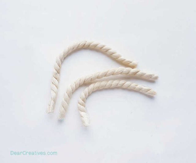 DIY Macrame Rainbow - Yarn Rope Wall Hanging Dear Creatives