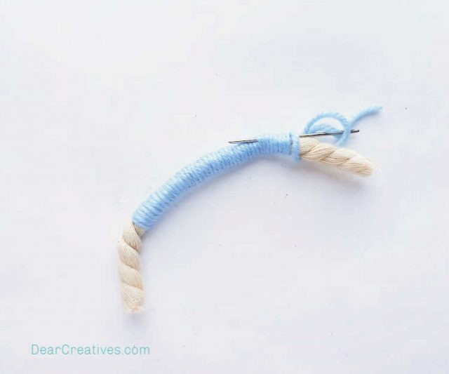 DIY Macrame Rainbow - Yarn Rope Wall Hanging Dear Creatives