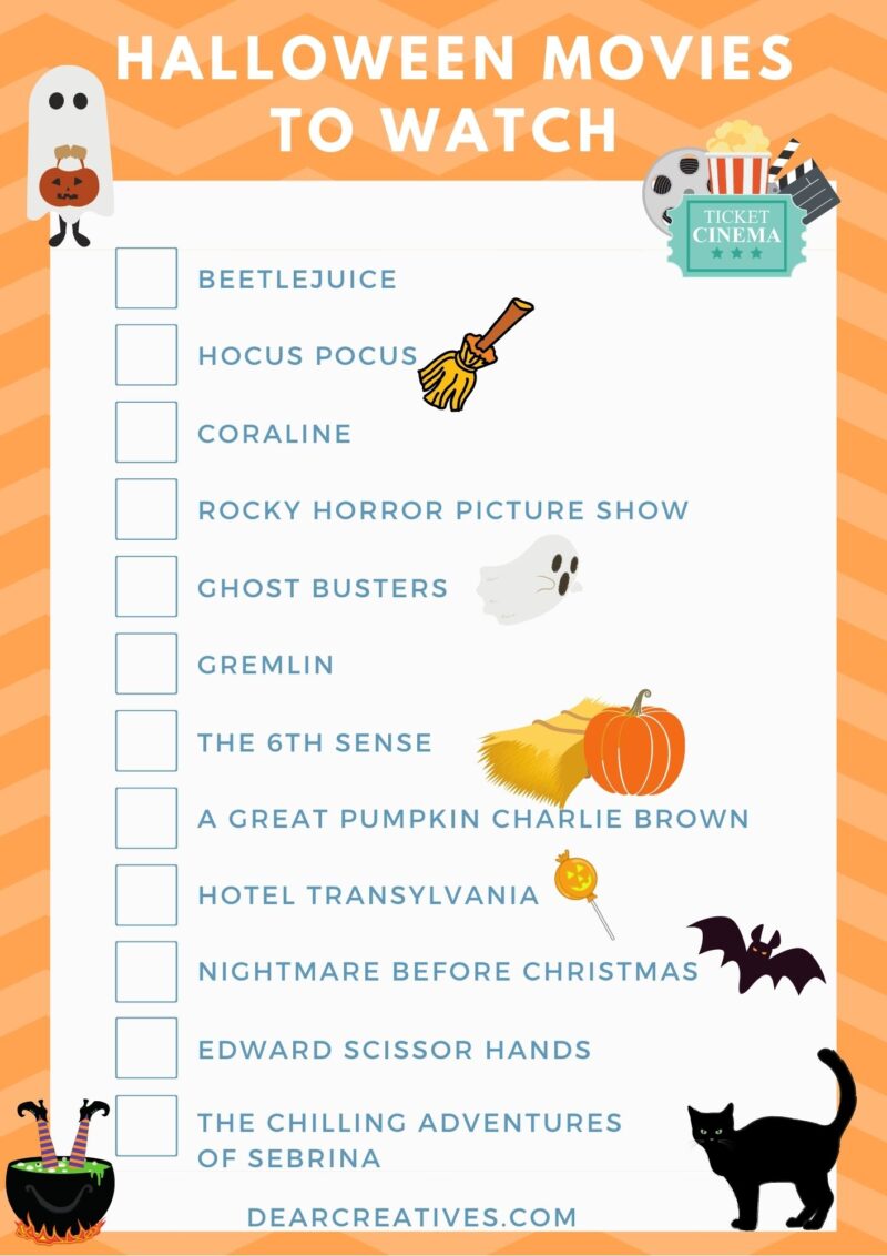 25 Family Halloween Movies To Watch! Dear Creatives