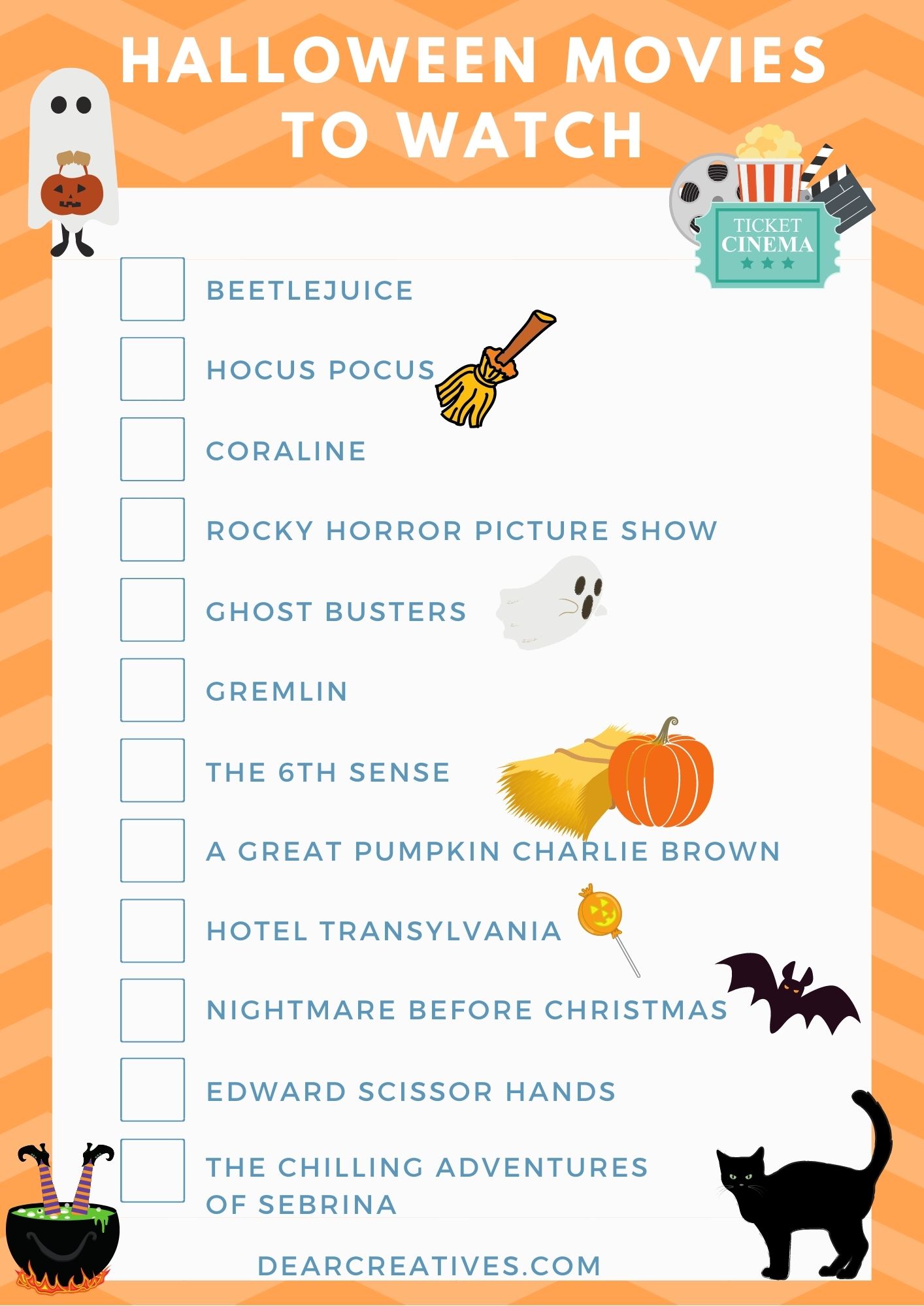 25 Family Halloween Movies To Watch! Dear Creatives
