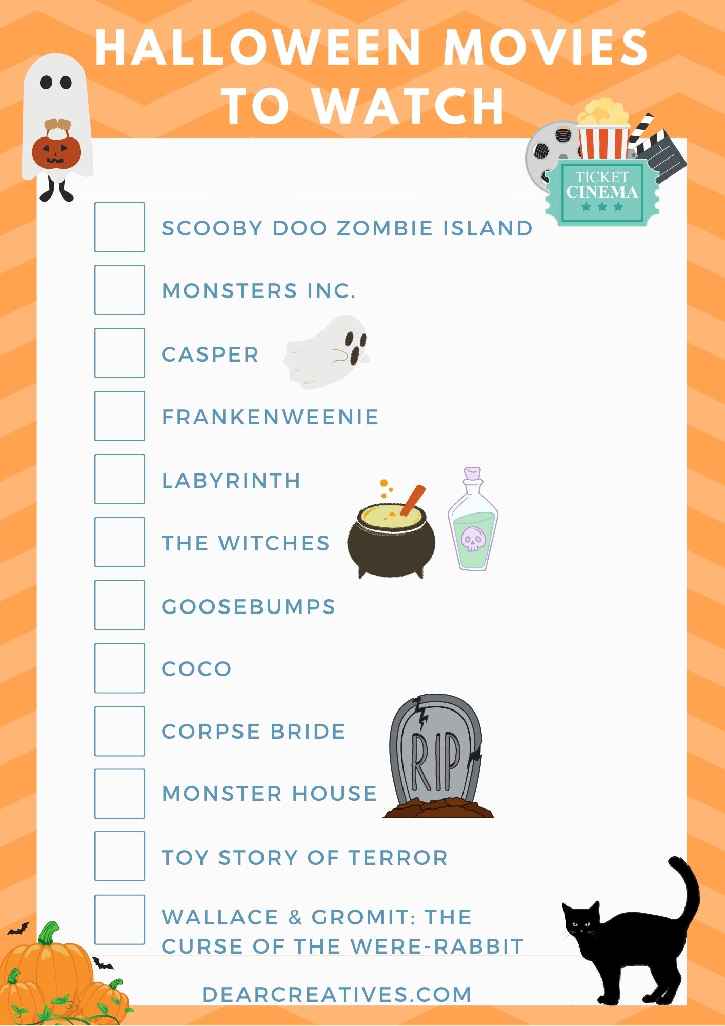 25 Family Halloween Movies To Watch! Dear Creatives