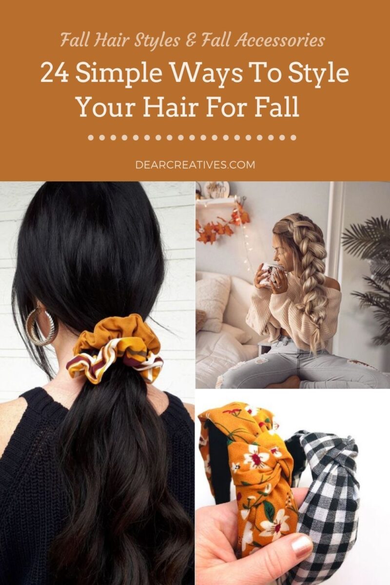 24+ Fall Hair Accessories You Gotta Have For Styling Your Hair This ...