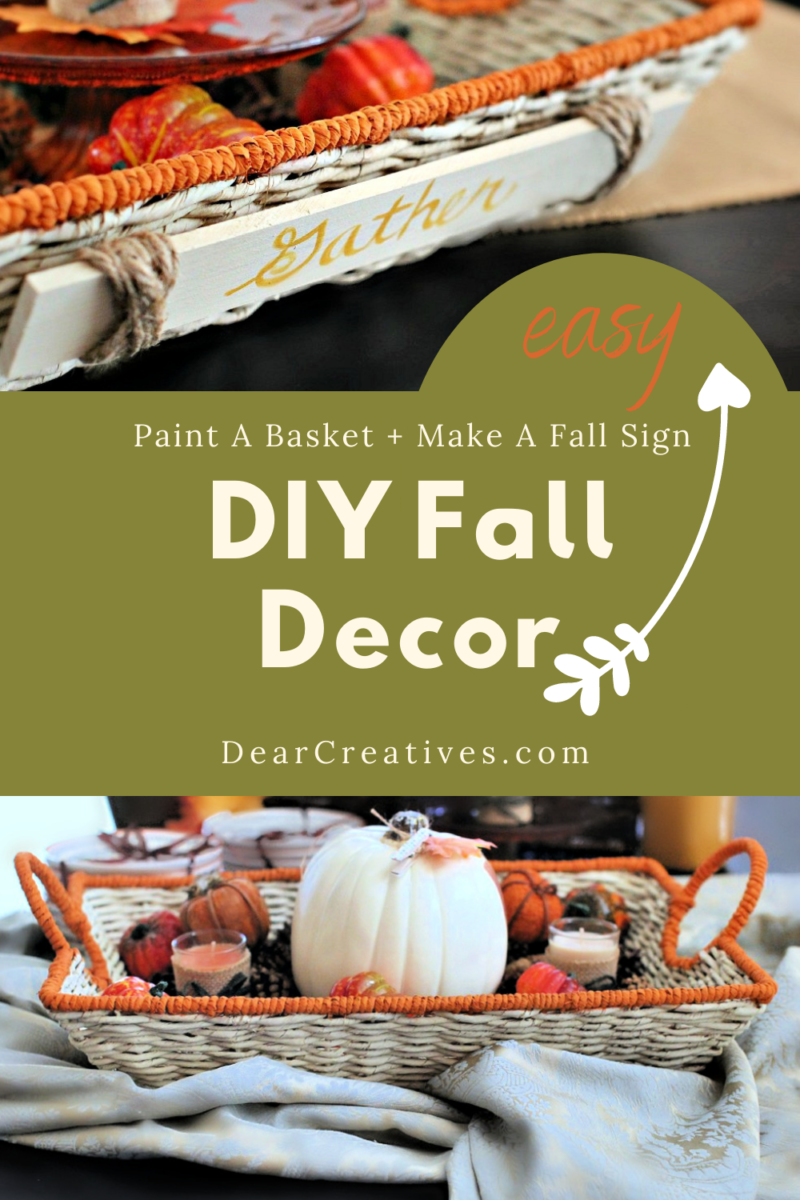 21+ DIY Fall Decor Ideas To Make For Your Home Dear Creatives