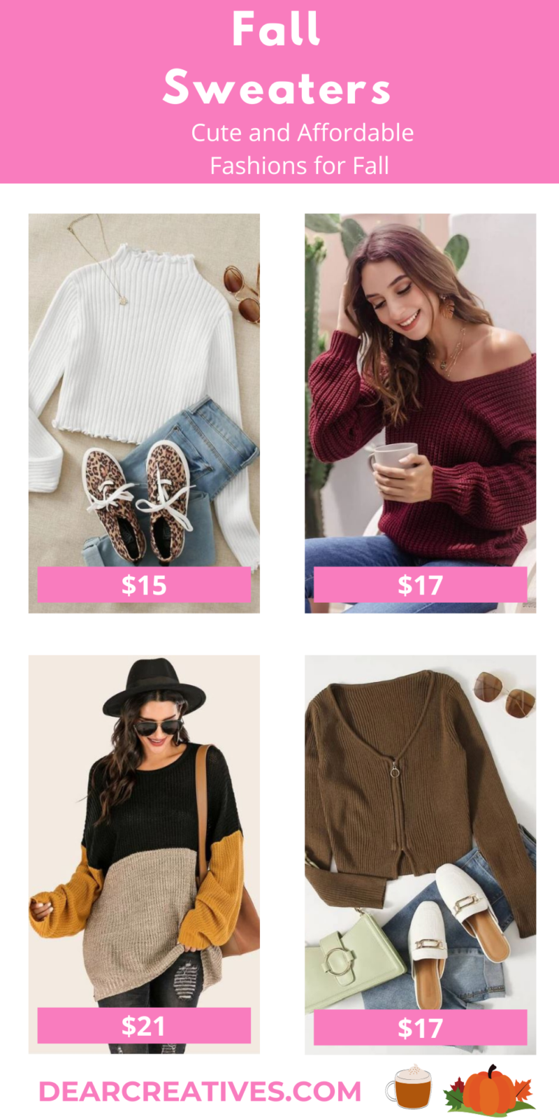 10 Fall Sweaters For Women & Trends You Will Want To Wear! Dear Creatives