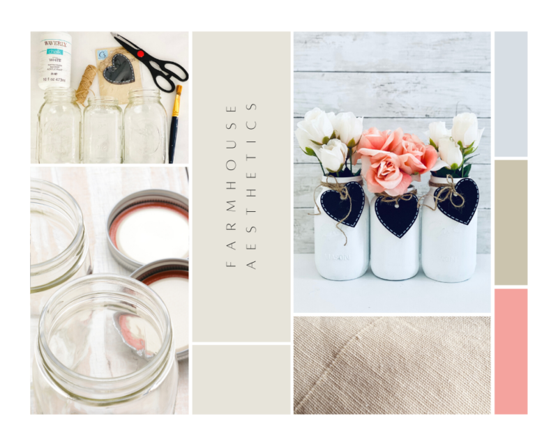 DIY - Farmhouse Mason Jars Decor Dear Creatives