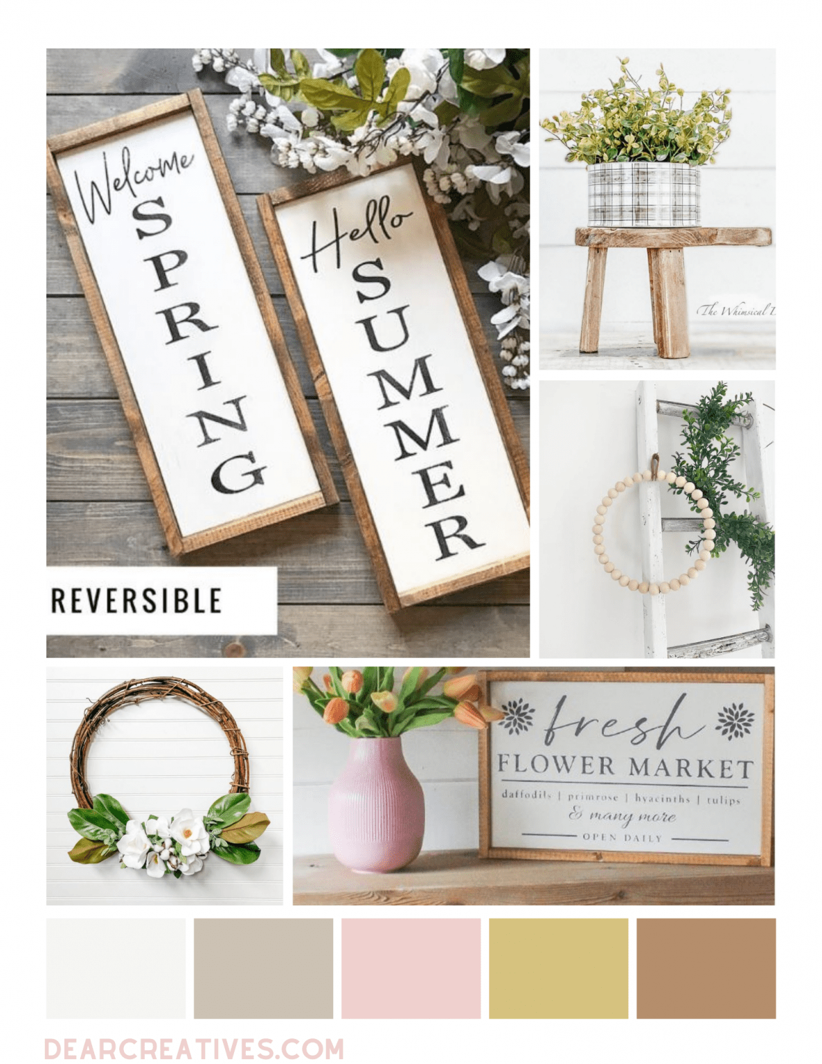 10+ Home Decorating Ideas For Spring & Summer Dear Creatives