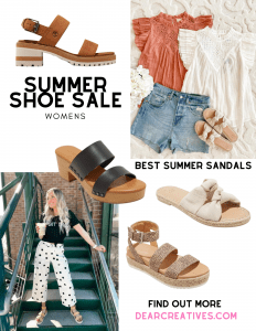 Summer Shoes & Savings You Can't Pass Up! Dear Creatives