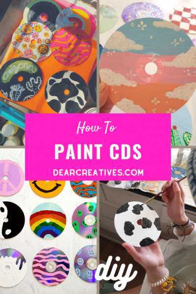 Paint CDs - Tips, Ideas, And How To! Dear Creatives