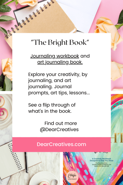The Bright Book - Creative Journal Workbook Dear Creatives