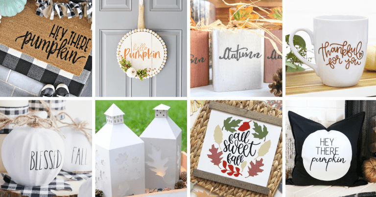 Fall Cricut Projects 20+ Ideas That Will Inspire You! Dear Creatives