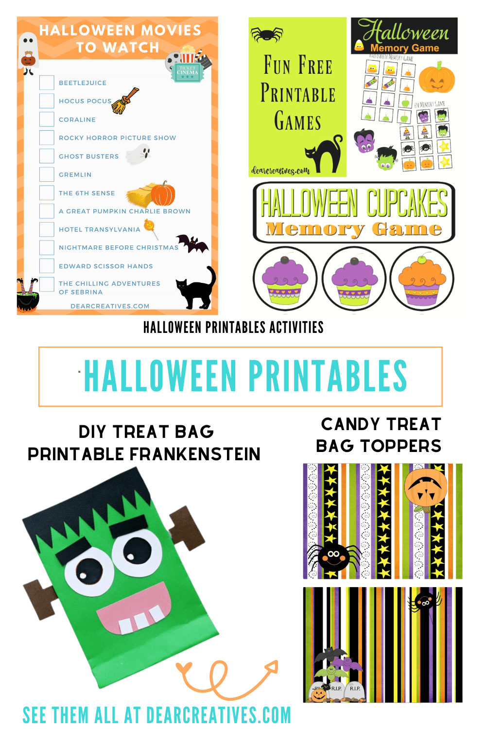 Halloween Printables - Dear Creatives