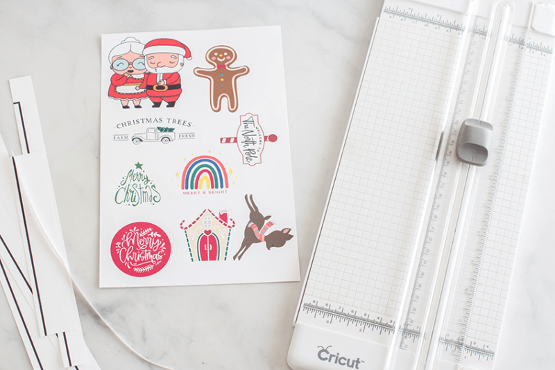 How To Print And Cut Stickers On a Cricut Dear Creatives
