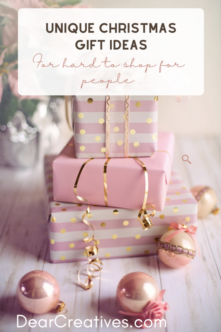 Unique Christmas Gifts 15 Gifts They Will Love! Dear Creatives