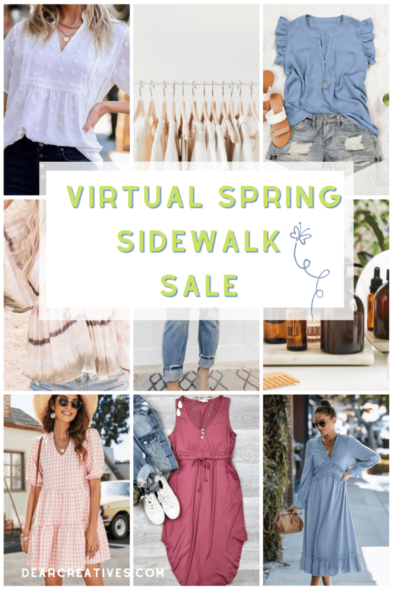 Spring Sales Alert & Stock Up Sales! Dear Creatives