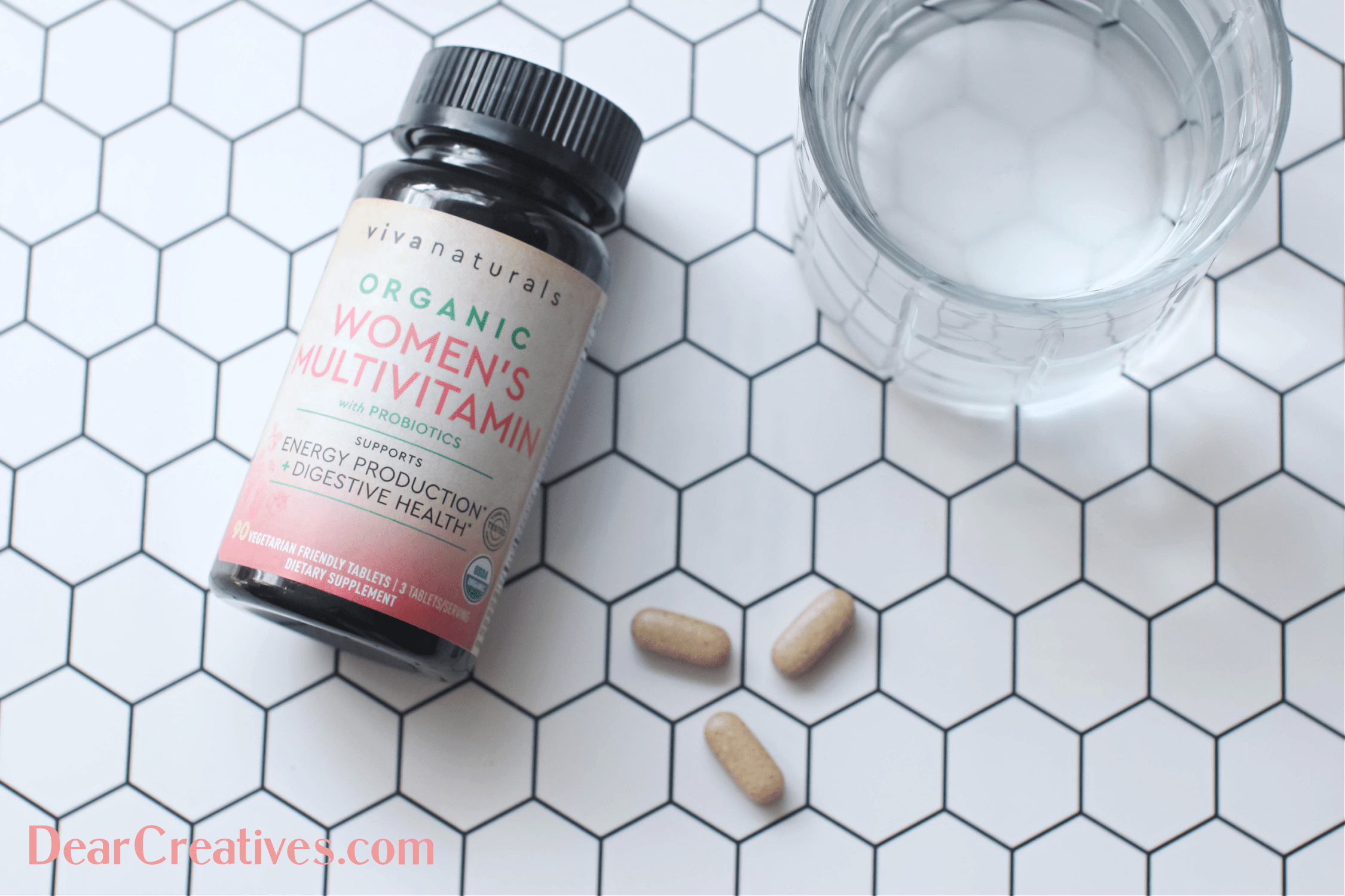 Organic Women's Multivitamin Viva Naturals Dear Creatives