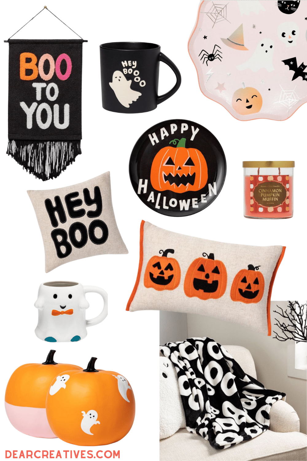 Halloween Decorations Indoor Witchy & Boo Vibes Dear Creatives