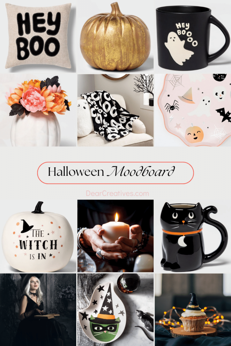 Halloween Decorations Indoor Witchy & Boo Vibes Dear Creatives