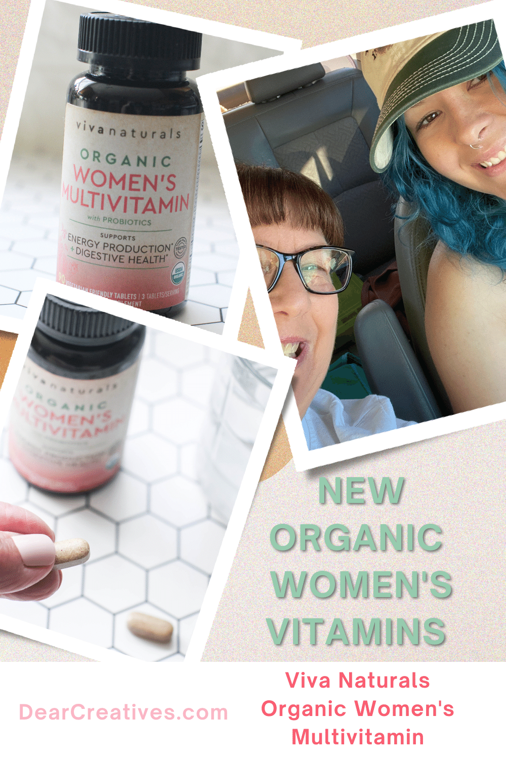 Organic Women's Multivitamin Viva Naturals Dear Creatives