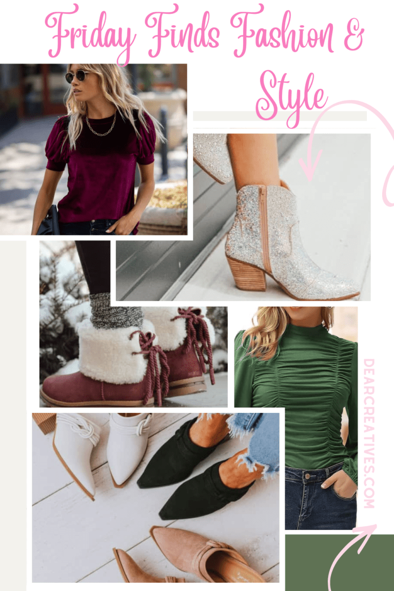 Fashion And Style Friday Finds! + Gifts Dear Creatives